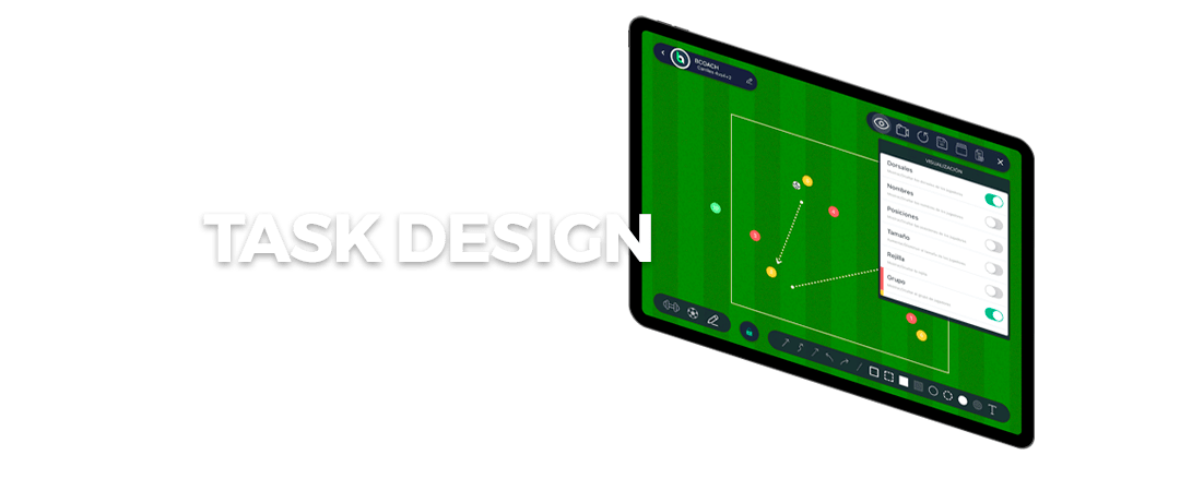 Design soccer drills | Create exercises | Train with Bcoach